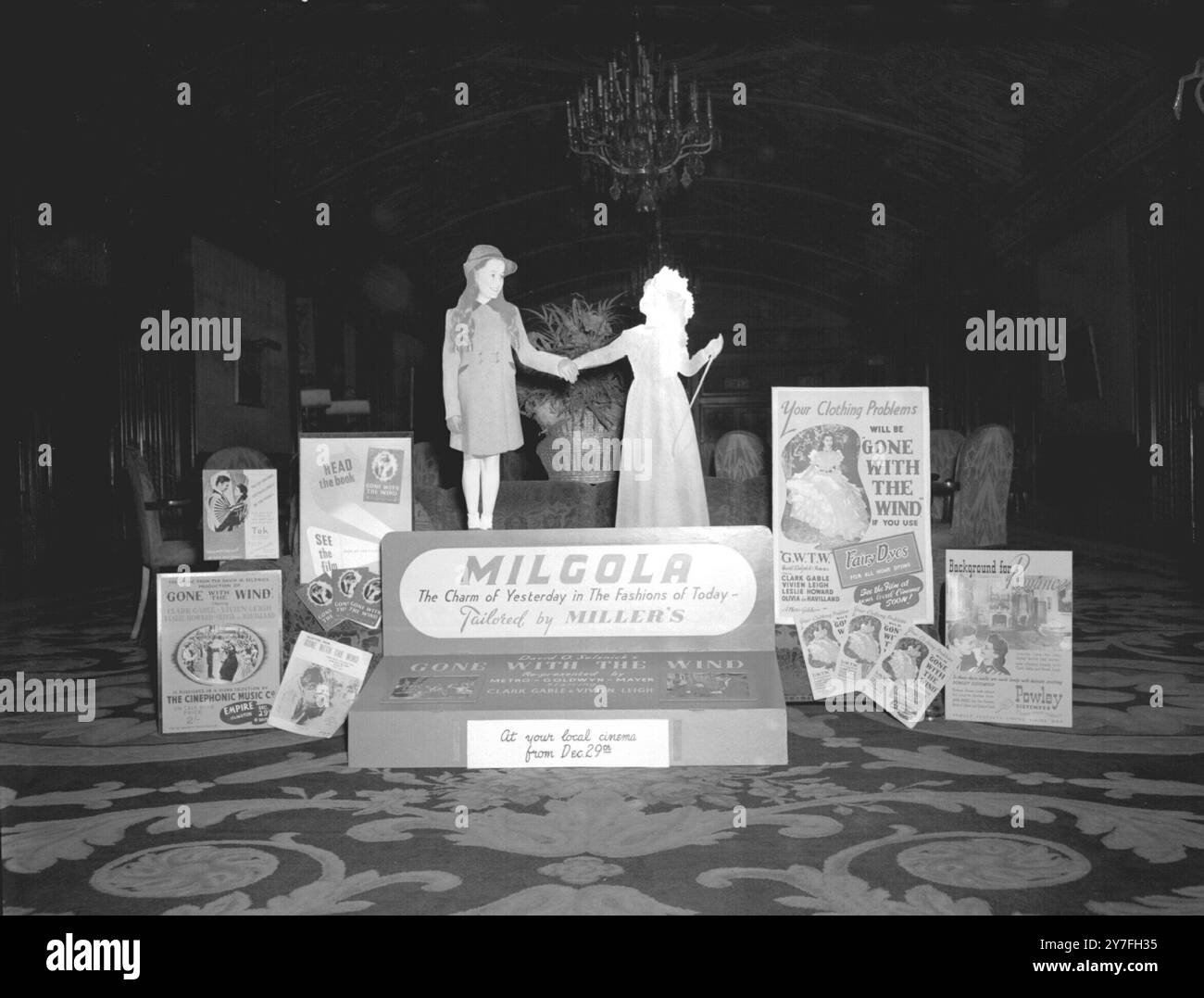 Display for Gone With The Wind Stock Photo - Alamy