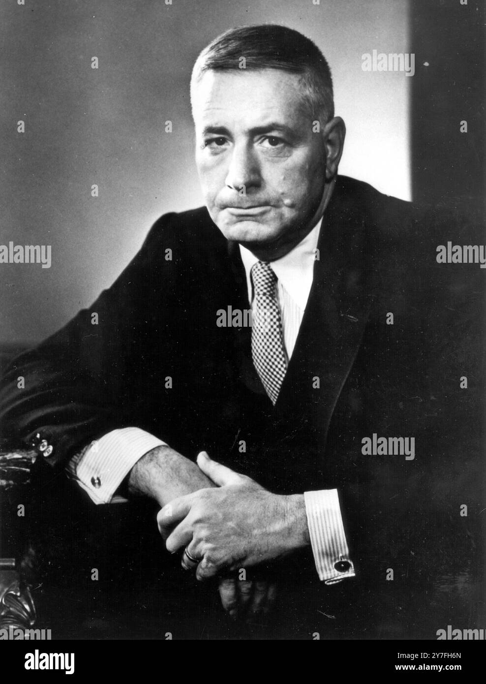 The new American Ambassador to Britain Mr Walter Annenberg. 8th April 1969 Stock Photo - Alamy
