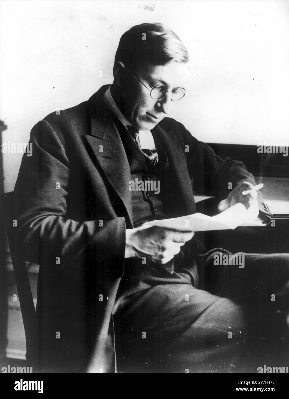 Frederick Grant Banting Discoverer of Insulin upon his arrival in New ...