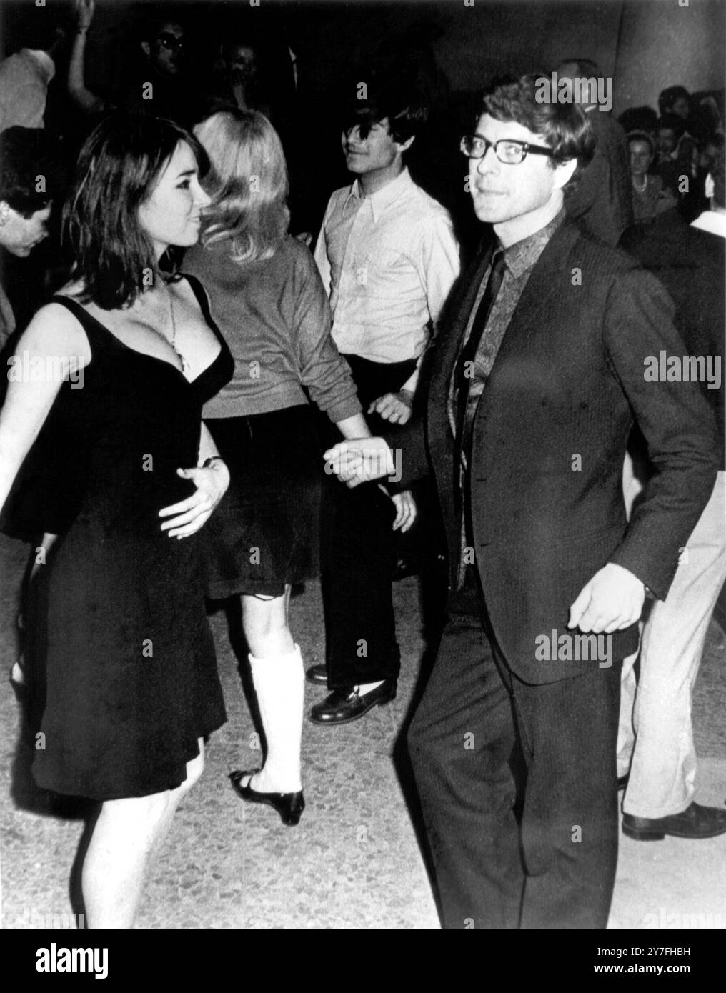 Rome Italy Paul Getty Jr and his friend Dutch Born actress Talitha Pol ...