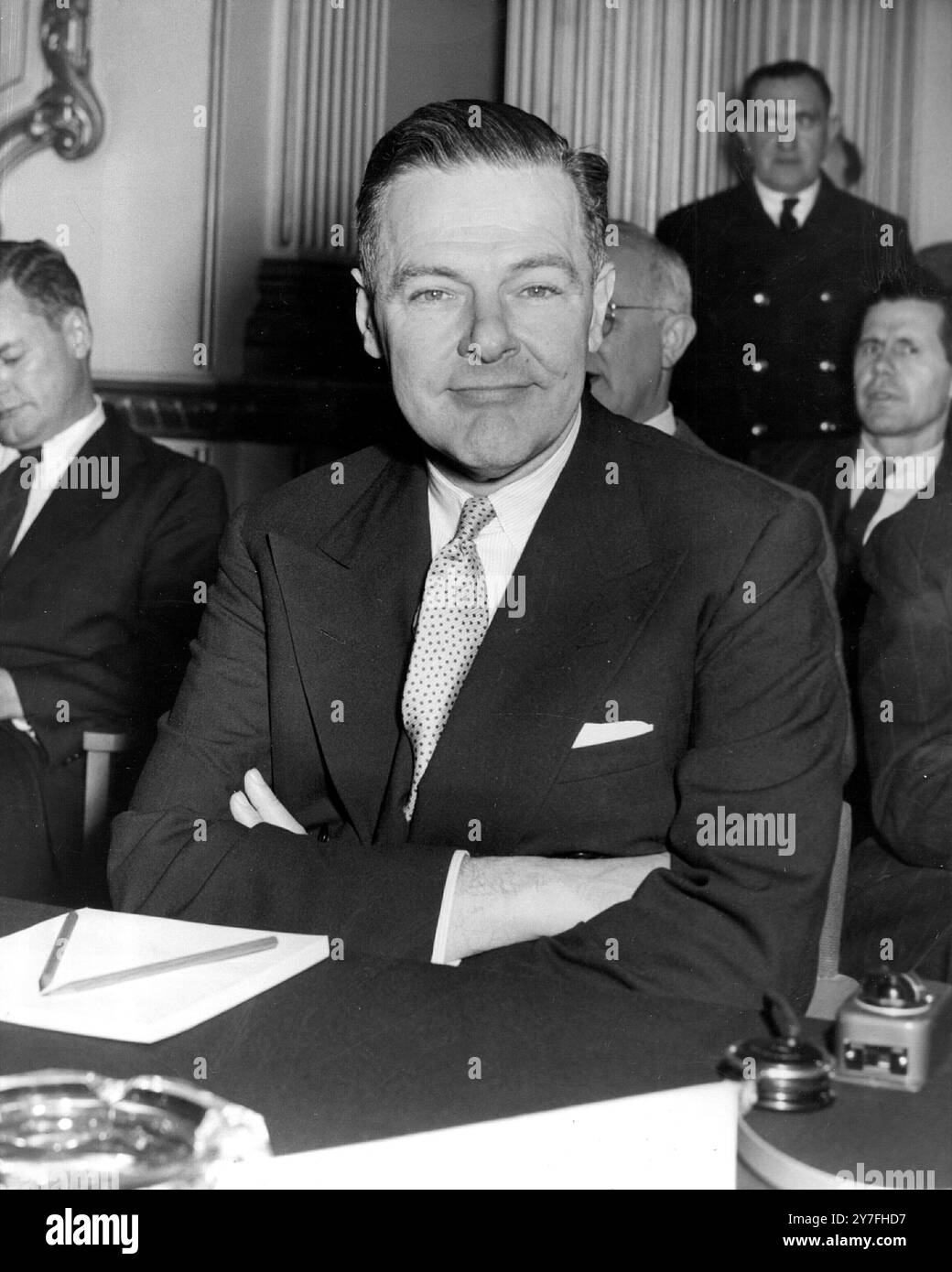 Mr Henry Cabot Lodge, leader of the Amercian Delegation . February 25th ...