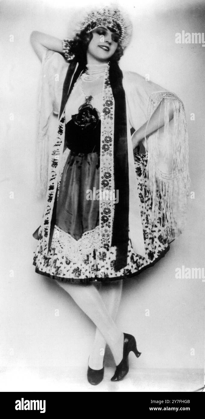 BARONESS AS PRIMA BALLERINA MARIA NAGY AUGUST 24 1925 Stock Photo - Alamy
