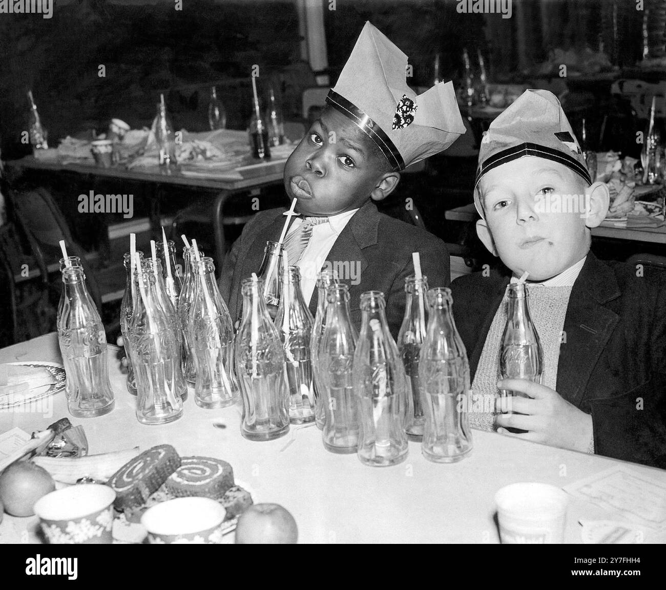 Ten year old Winston Dowarris and nine year old David Thomas have had ...