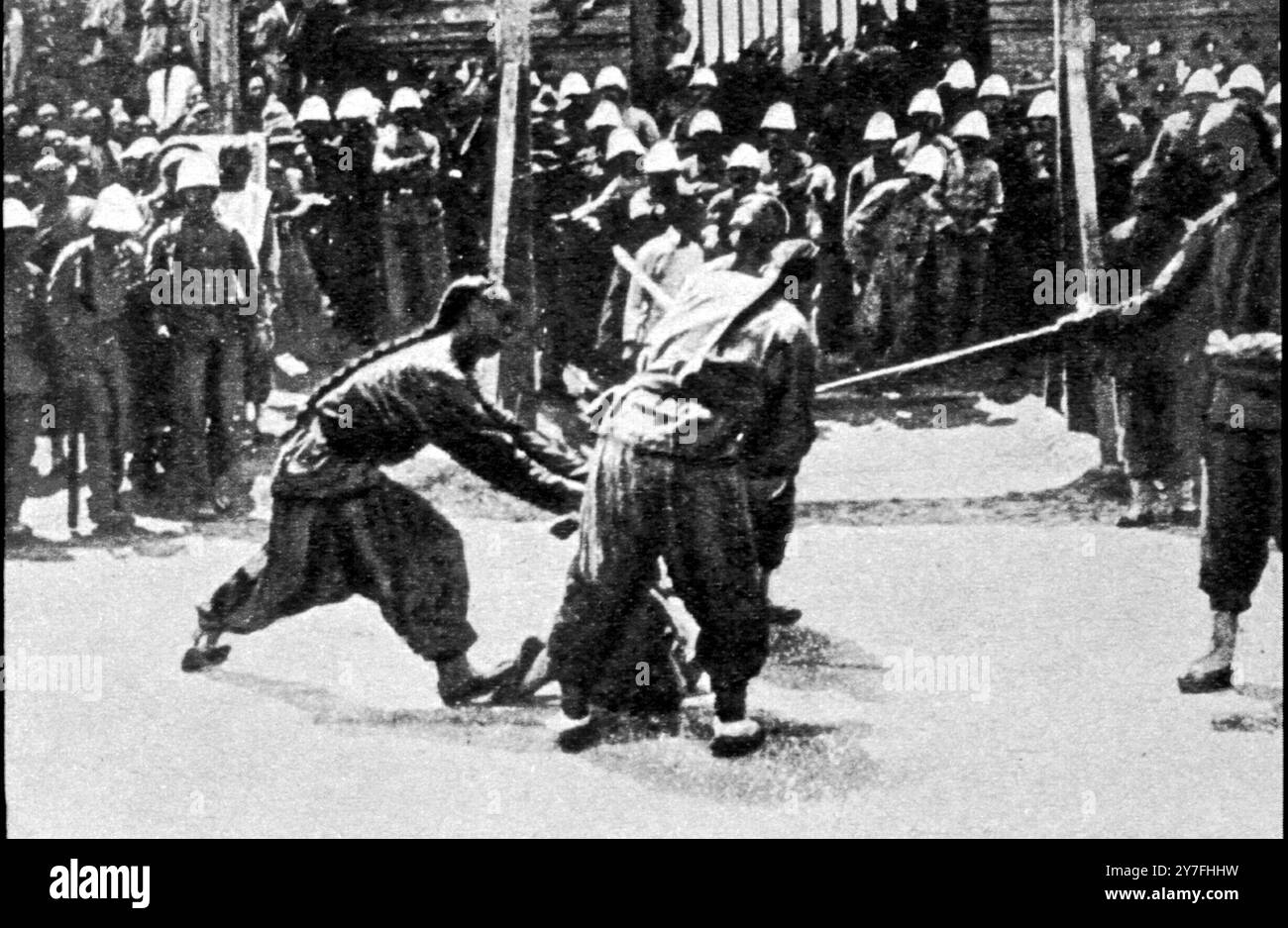 End of the Boxer Rebellion. The leader of the Boxer's was executed ...