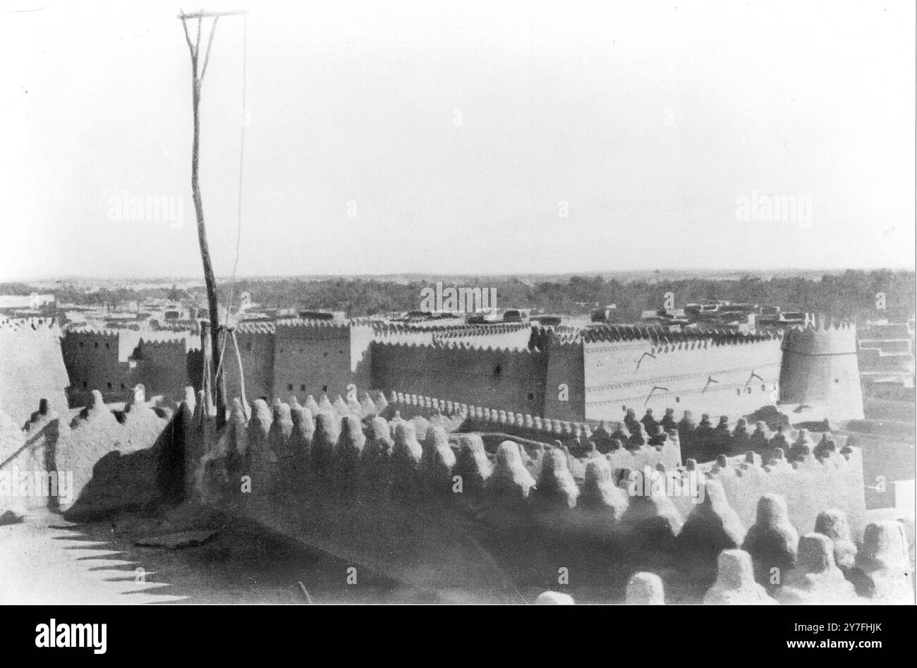 The "Swors" of Islam. Ibn Saud's Palace Riyade, capital of Nejd. 7th ...