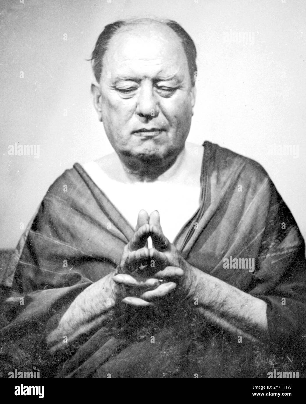 Religious Cult Leader, Aleister Crowley Stock Photo - Alamy