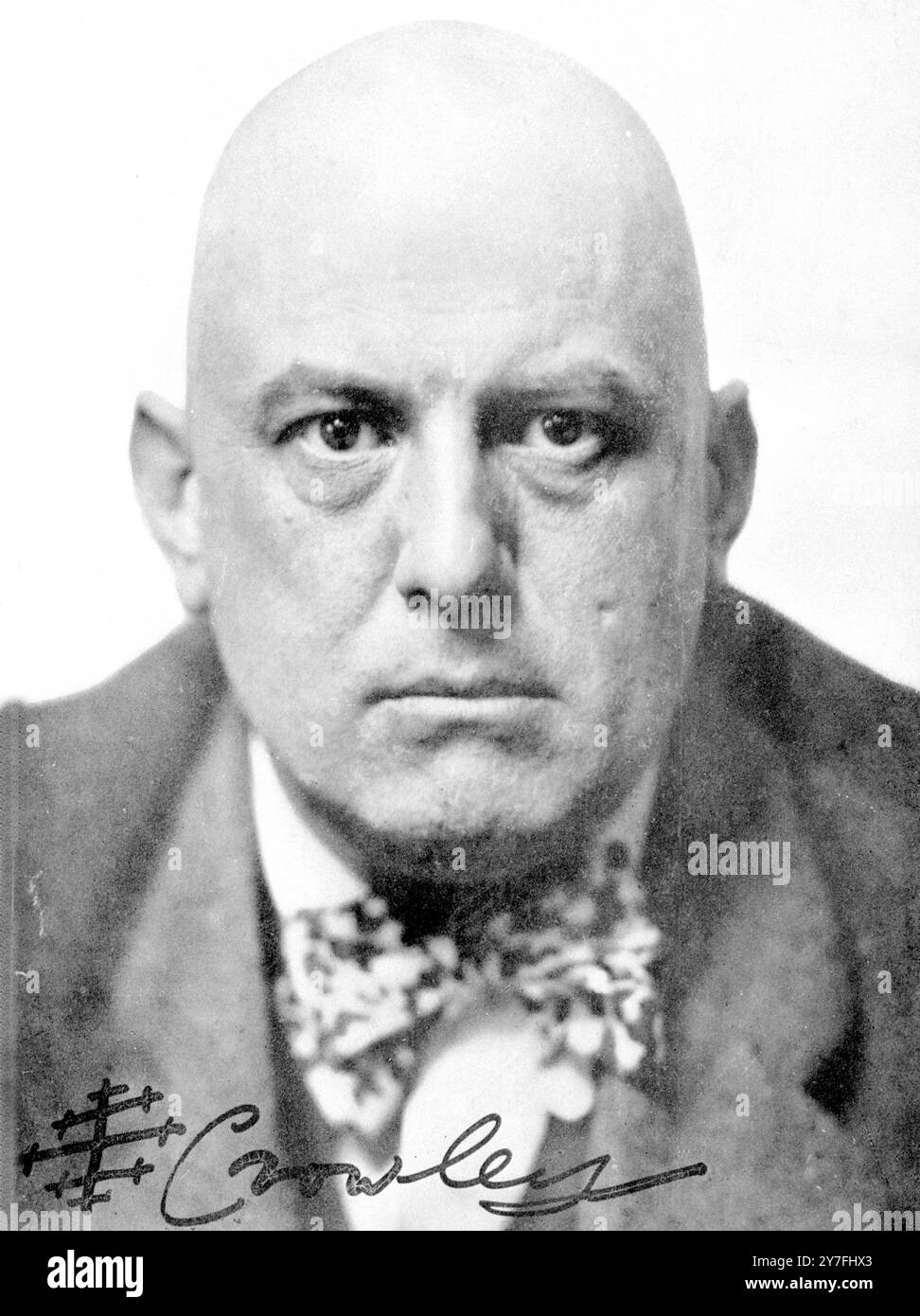 Aleister Crowley, Religious Cult Leader Stock Photo - Alamy