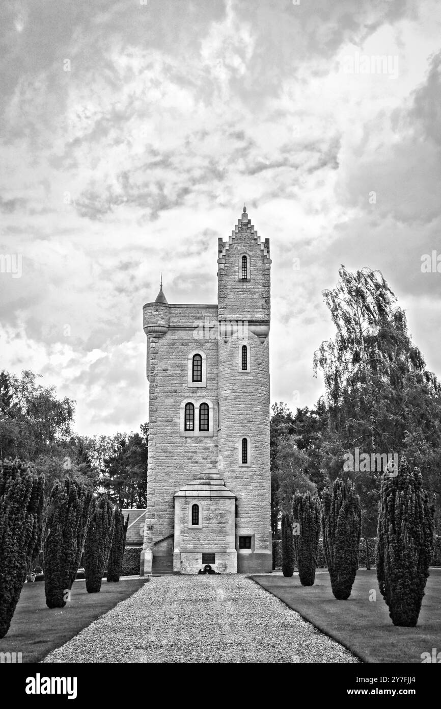 Ulster Tower, Thiepval, Picardy, France Stock Photo - Alamy