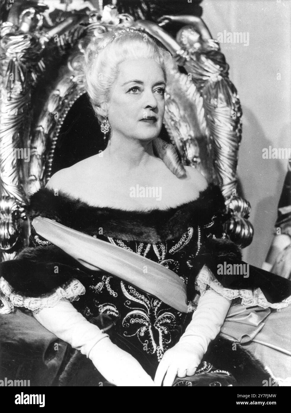 Bette Davis Hollywood star, as Catherine the Great of Russia in the ...