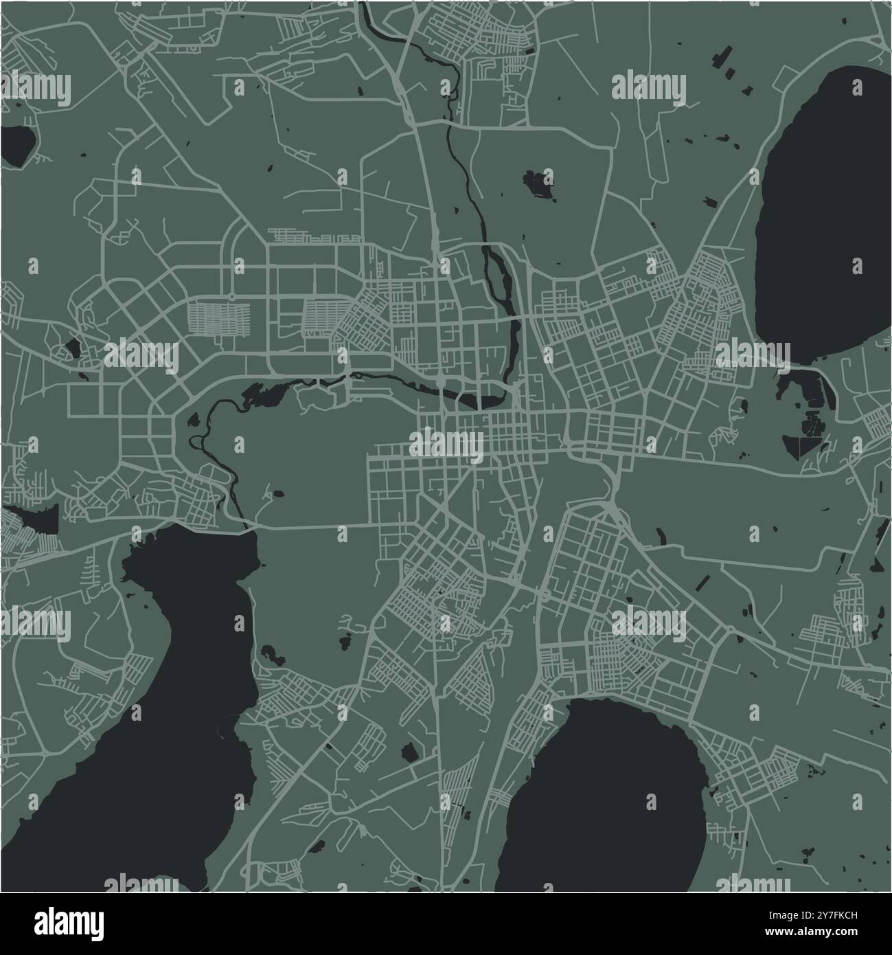 Chelyabinsk eps map hi-res stock photography and images - Alamy