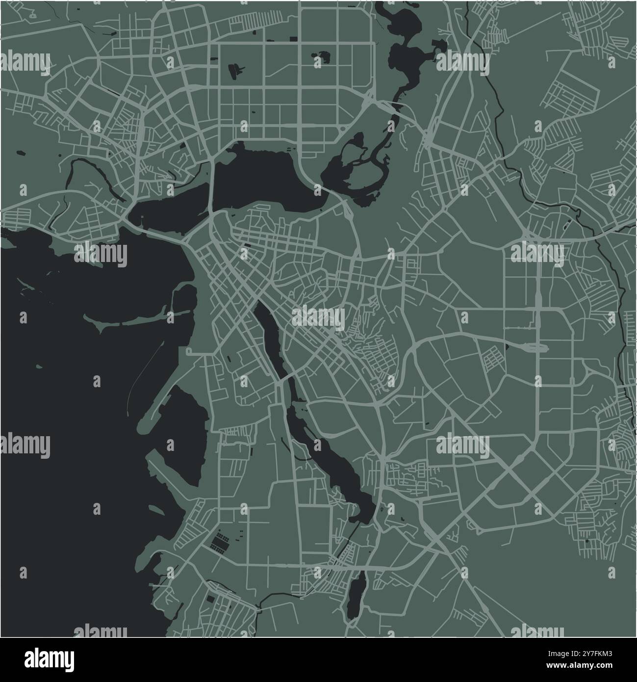 Kazan map hi-res stock photography and images - Alamy