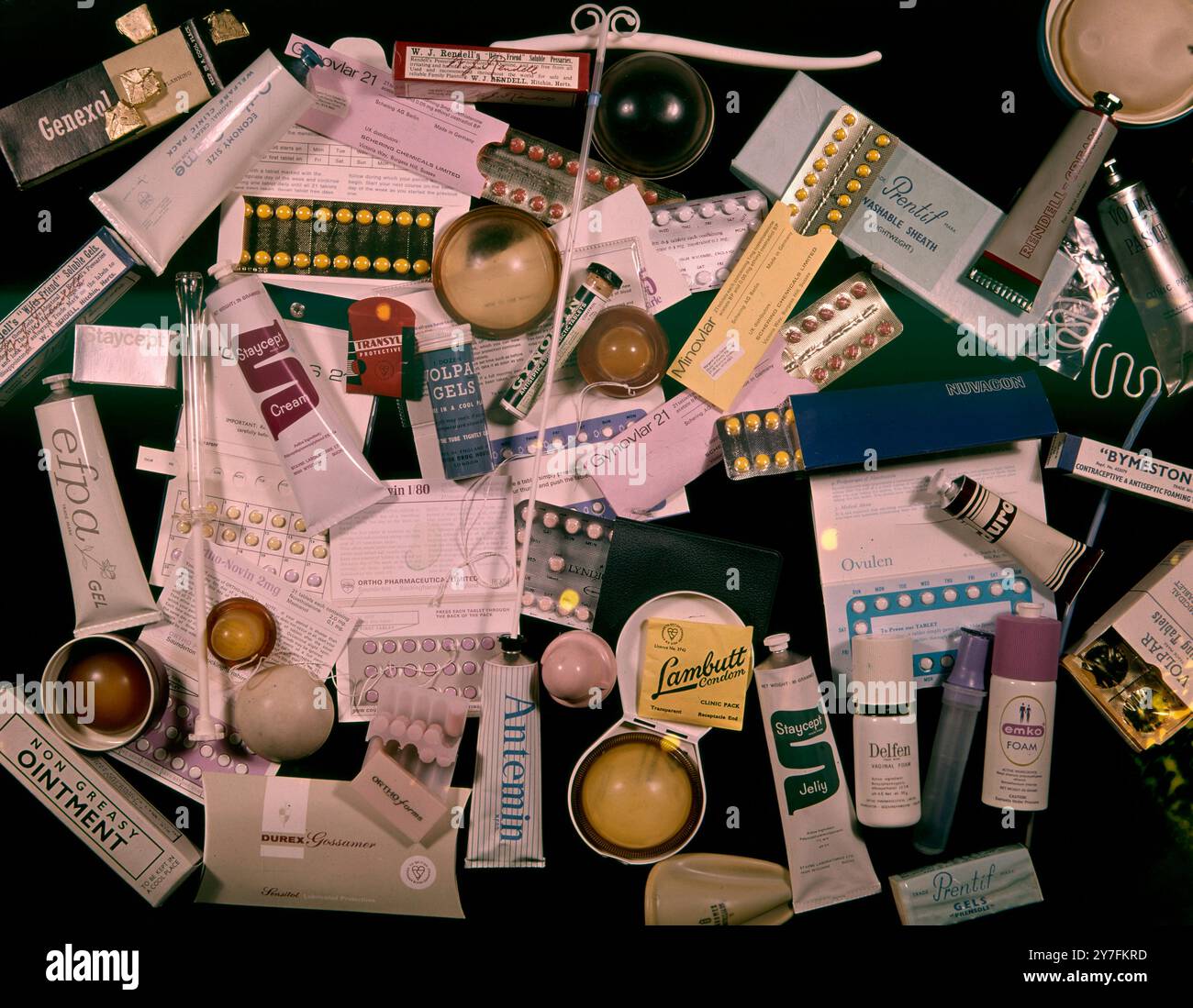 Contraceptive pill 1970s hi-res stock photography and images - Alamy