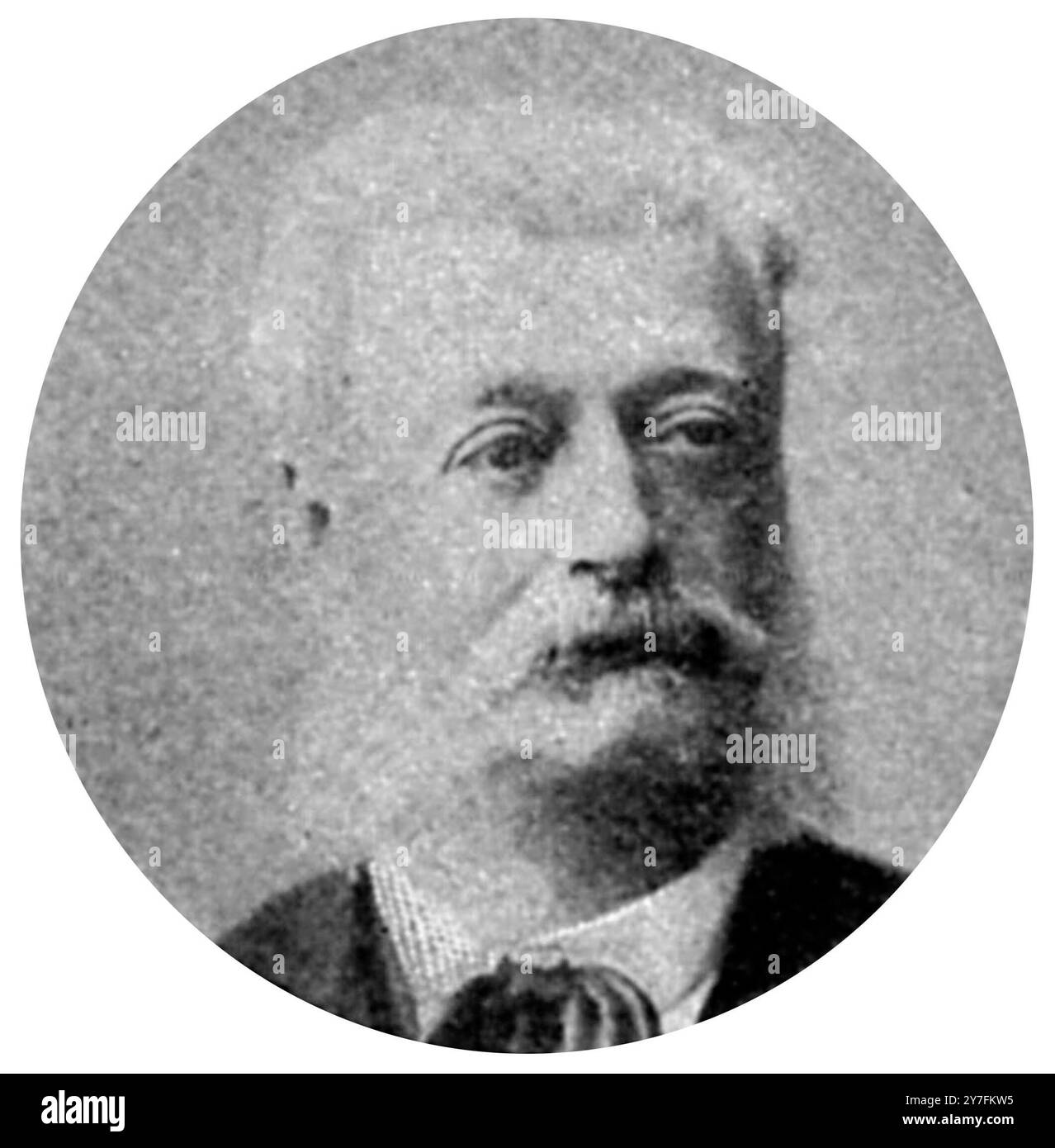 Late Baron Alphonse de Rothschild, financier.1905. Head of teh French ...