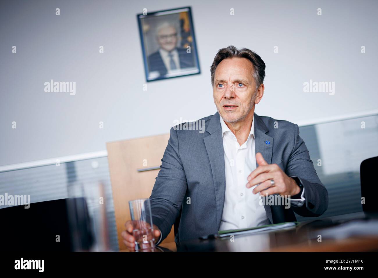 Berlin, Deutschland. 16th Sep, 2024. Holger Muench, President of the ...