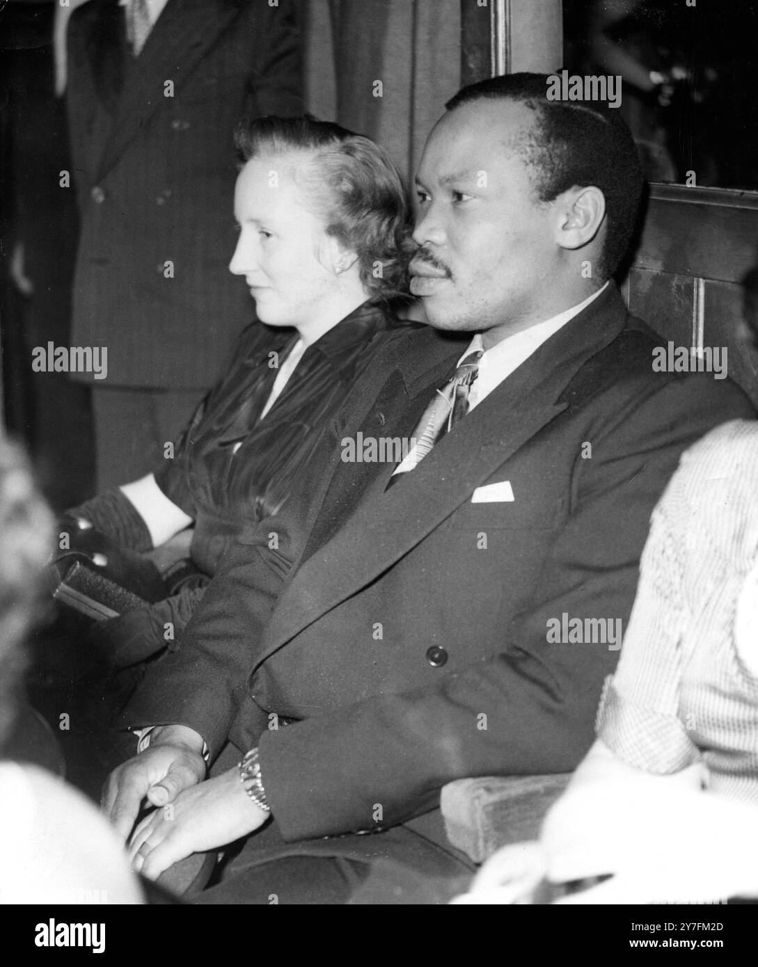 Seretse Khama and his wife Ruth Khama at London film premiere . Seretse ...