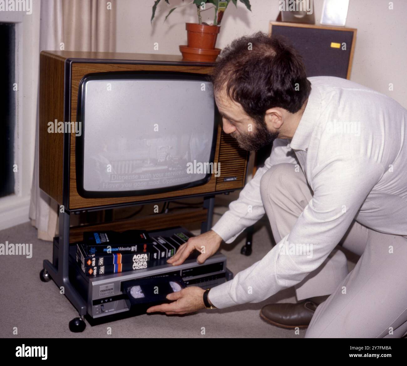 Loading a cassette hi-res stock photography and images - Alamy