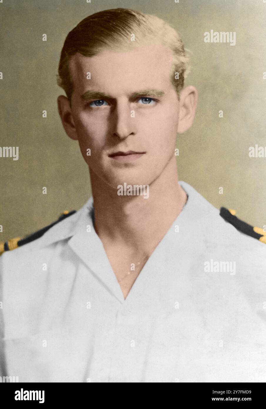 The Duke of Edinburgh as Commander of the Frigate HMS Magpie in 1951 ...