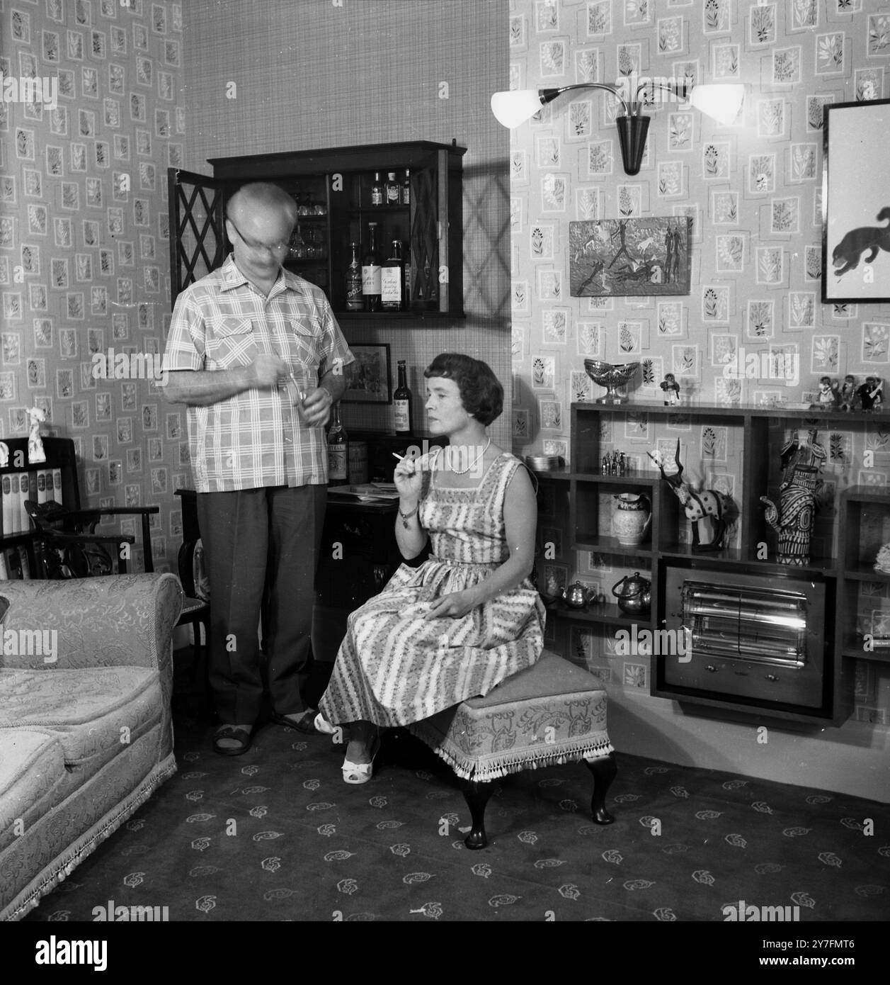 Actor, writer and storyteller David Kossoff at home with his wife ...
