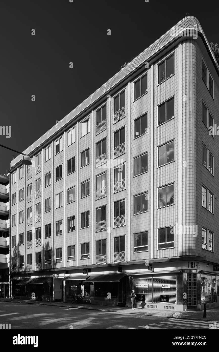 Stora Nygatan 53, designed by Eiler Græbe and Aage Schoug, 1939; Malmö ...