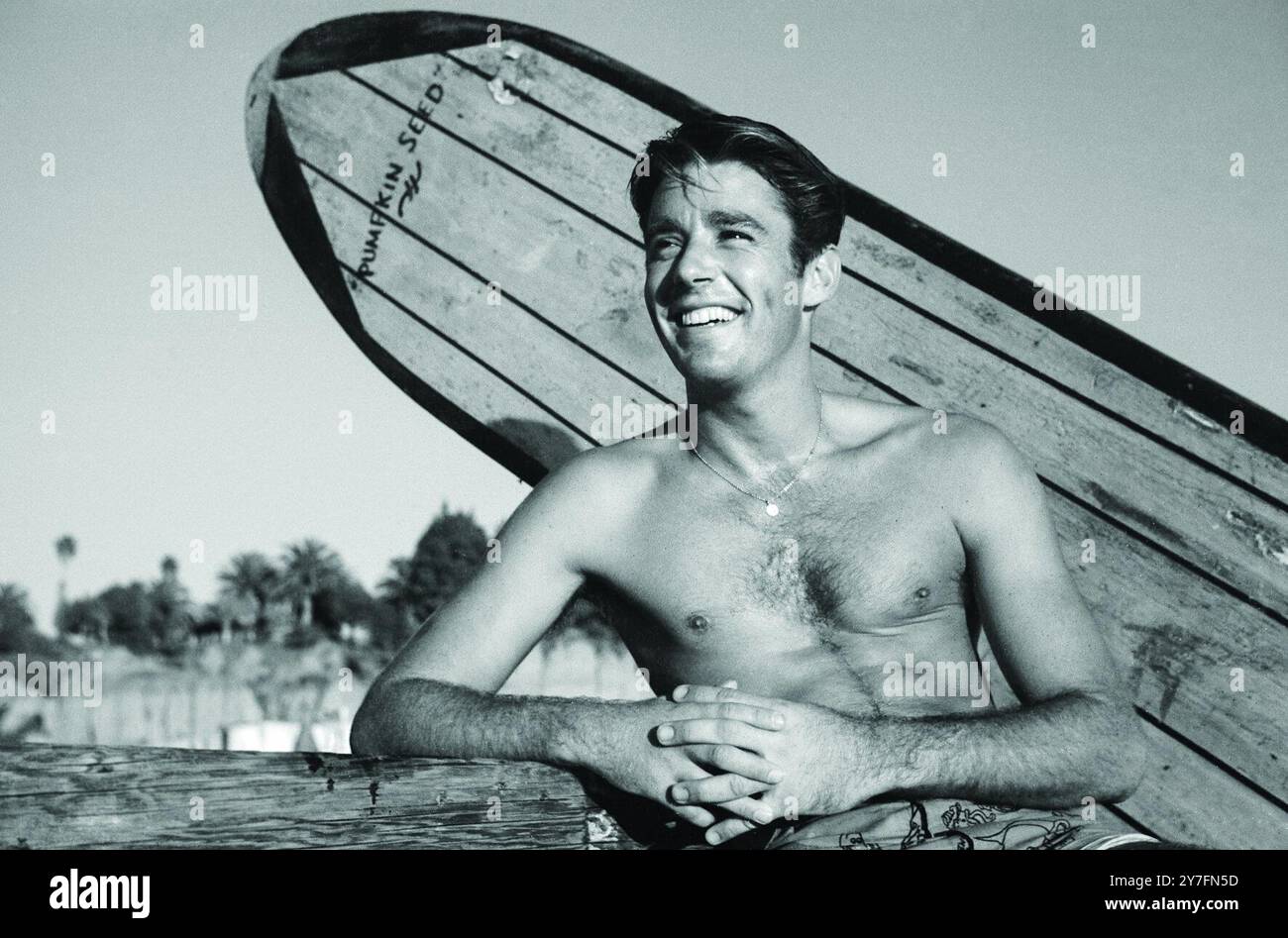 Peter Lawford, Santa Monica beach. About 1945. English-born Santa ...