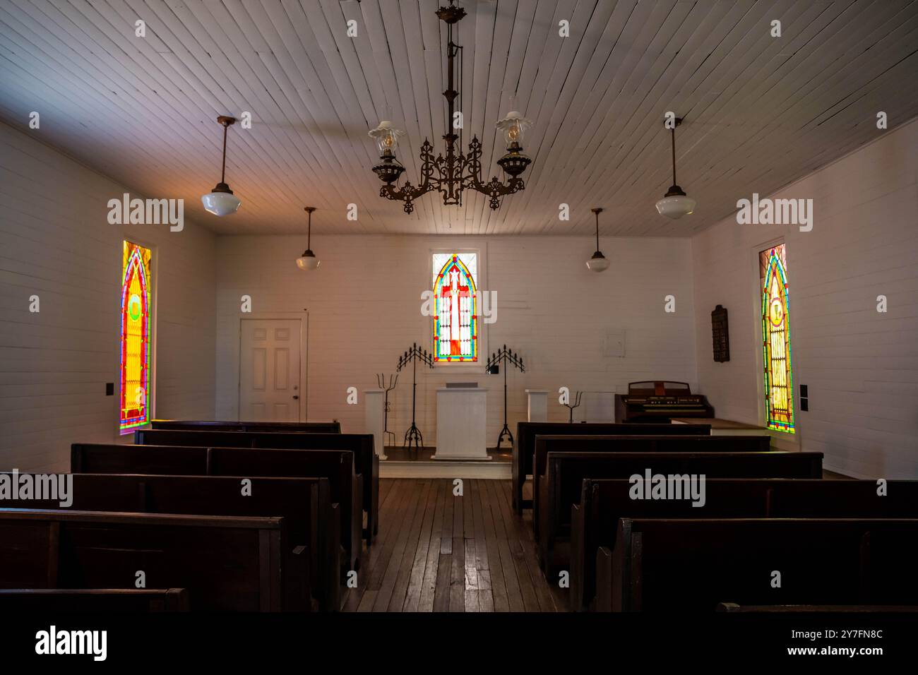 Memphis, TN, USA - June 18, 2022: The Melrose Church Stock Photo - Alamy
