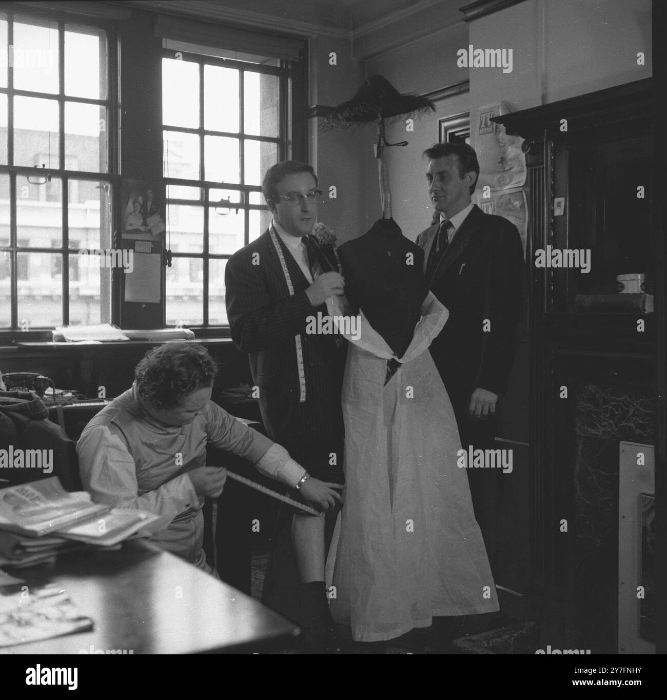 The Goon Show cast, Peter Sellers, Harry Secombe and Spike Milligan in ...