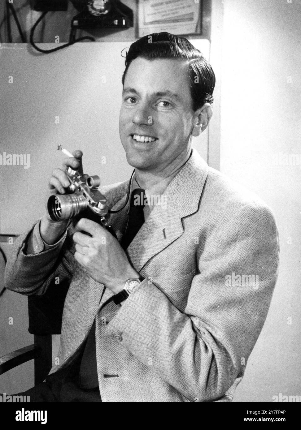 George Douglas - a self portrait of the photographer with his camera ...