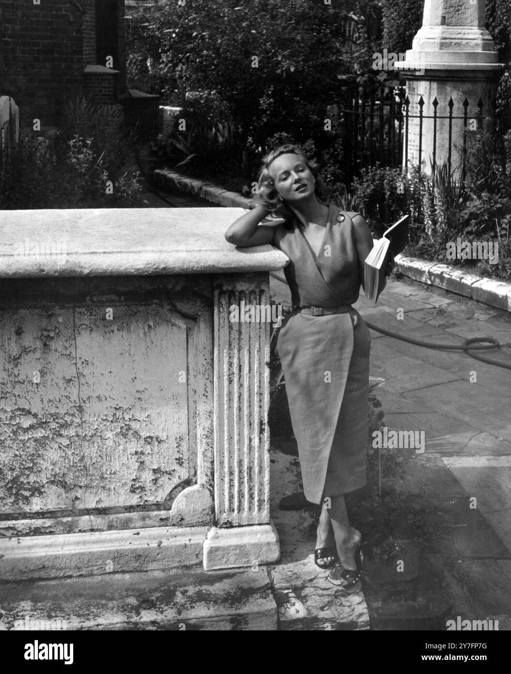 Joan Greenwood, (1921-1987), the English stage and screen actress famous for her beautiful ...