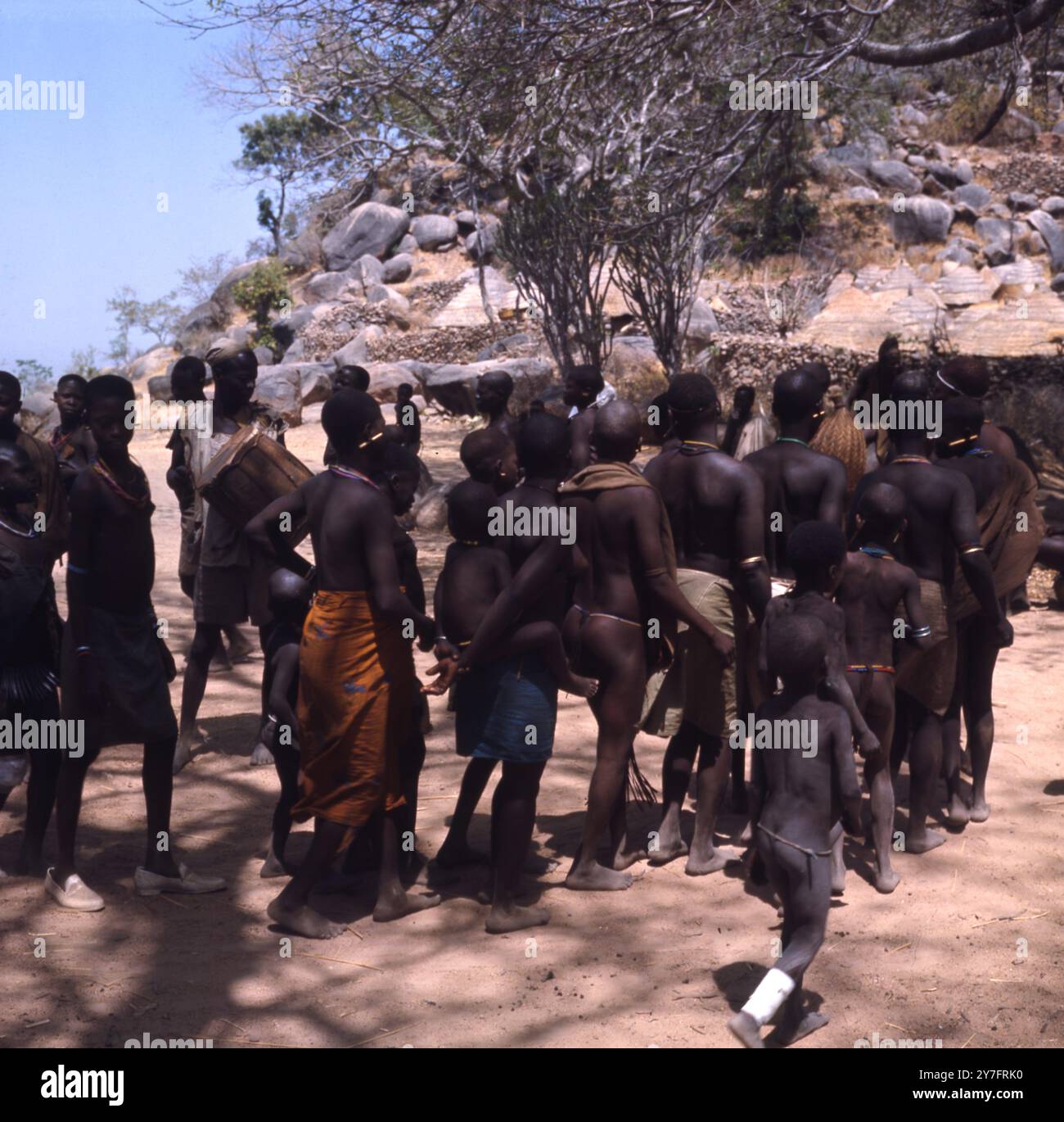 Ritual dance of the Kirdi tribe , Mabass , Cameroon Stock Photo - Alamy