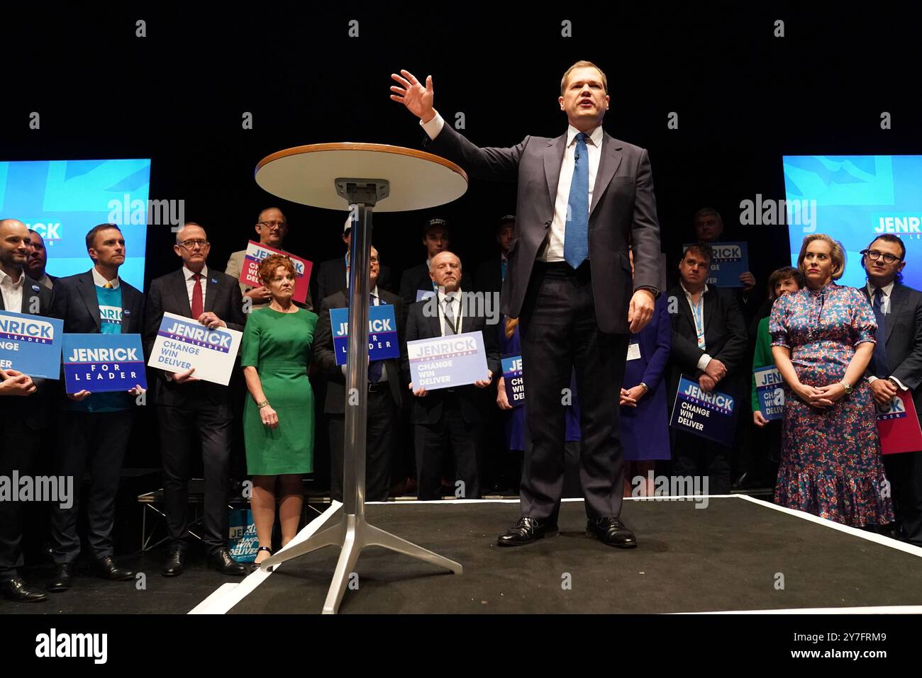 Leadership contender Robert Jenrick during the Conservative Party ...