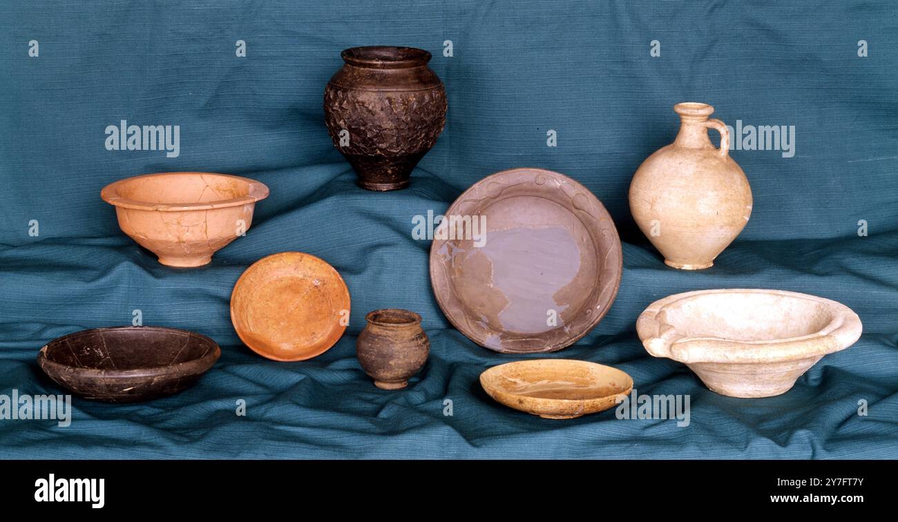 Italy Roman Pottery Stock Photo - Alamy