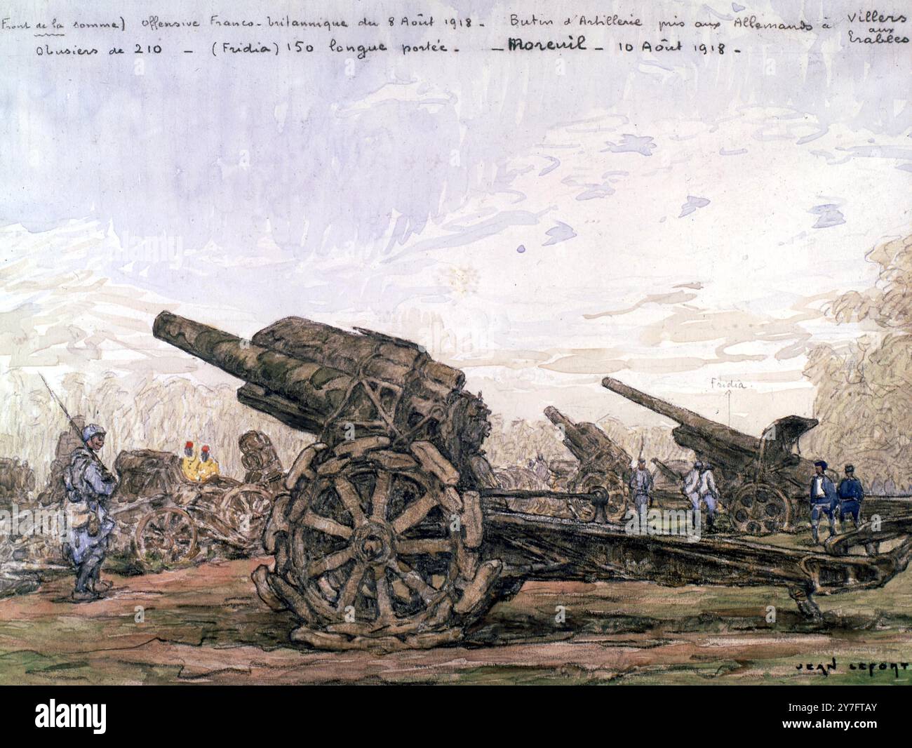Battle somme painting hi-res stock photography and images - Alamy