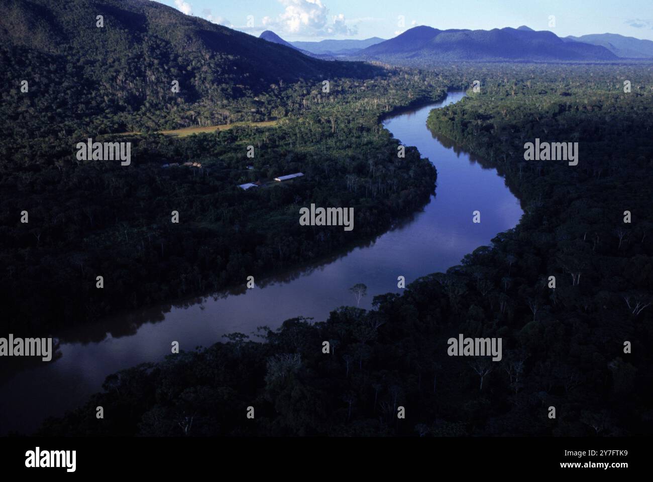 Aerial view of Orinoco Delta, Venezuela, South America Stock Photo - Alamy