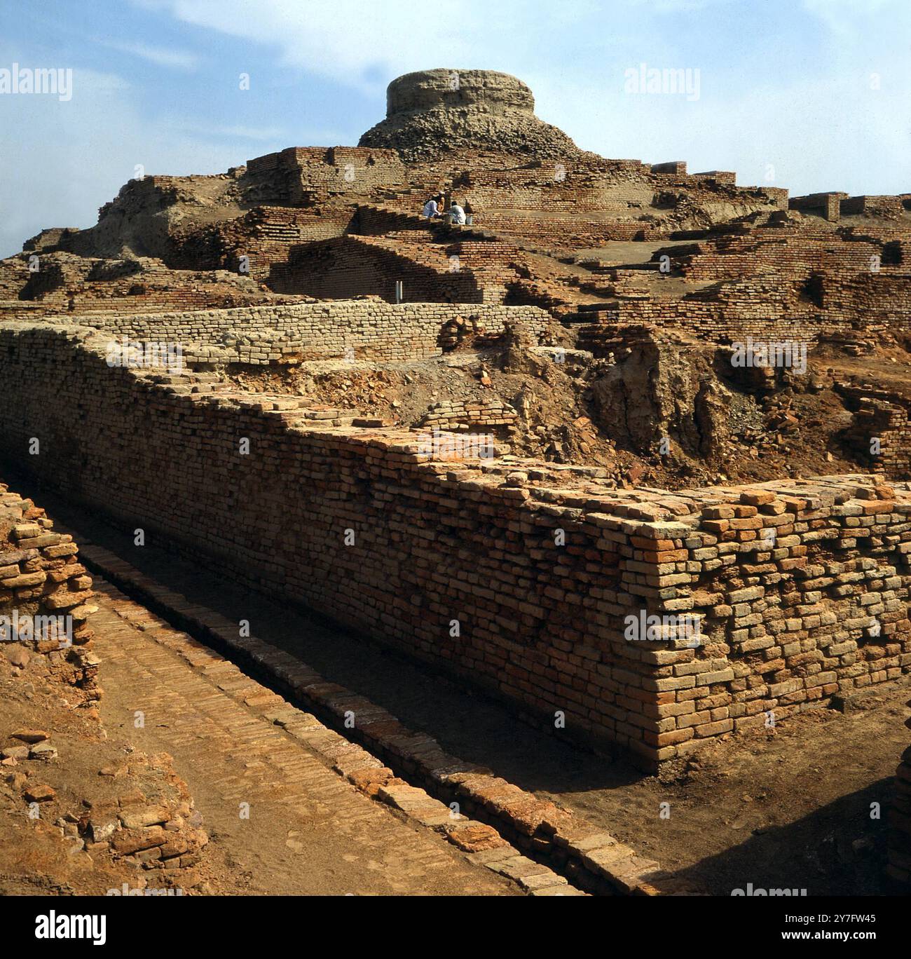 Mohenjo Daro Pakistan Archaelogical site of the Indus Valley Stock ...