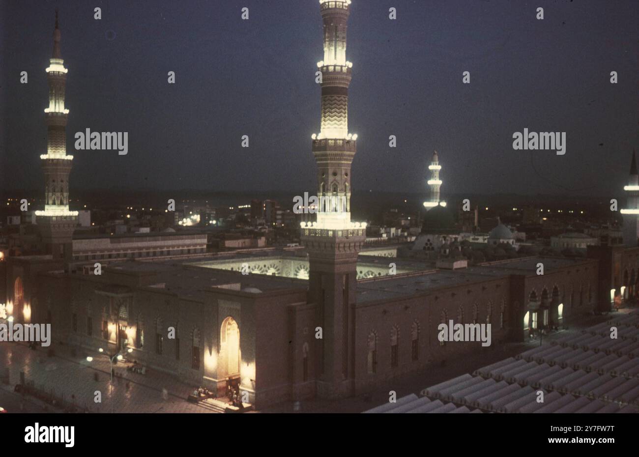 Medina. The Prophet's Mosque Stock Photo - Alamy