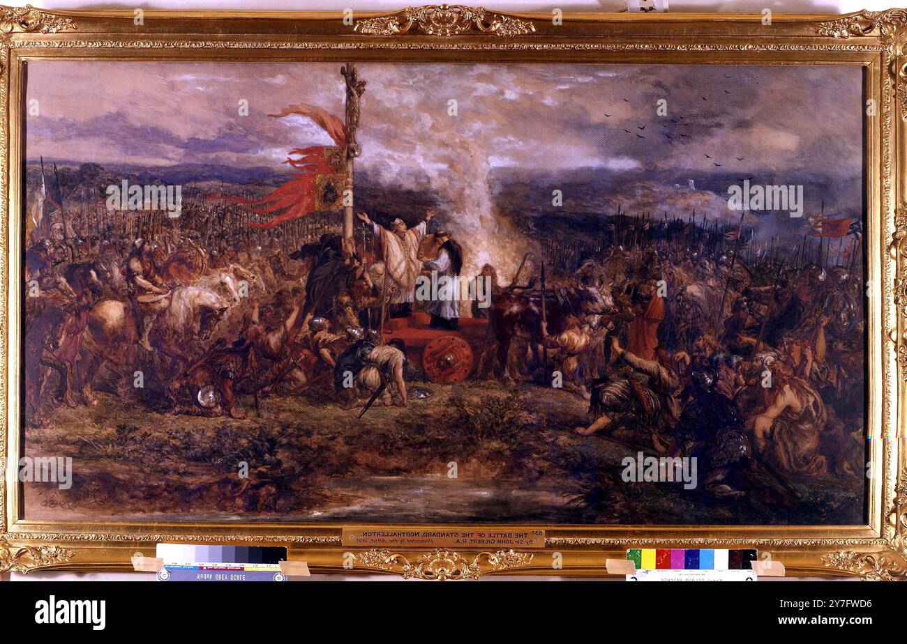 The Battle of the Standard, Northallerton - English v Scots by John ...
