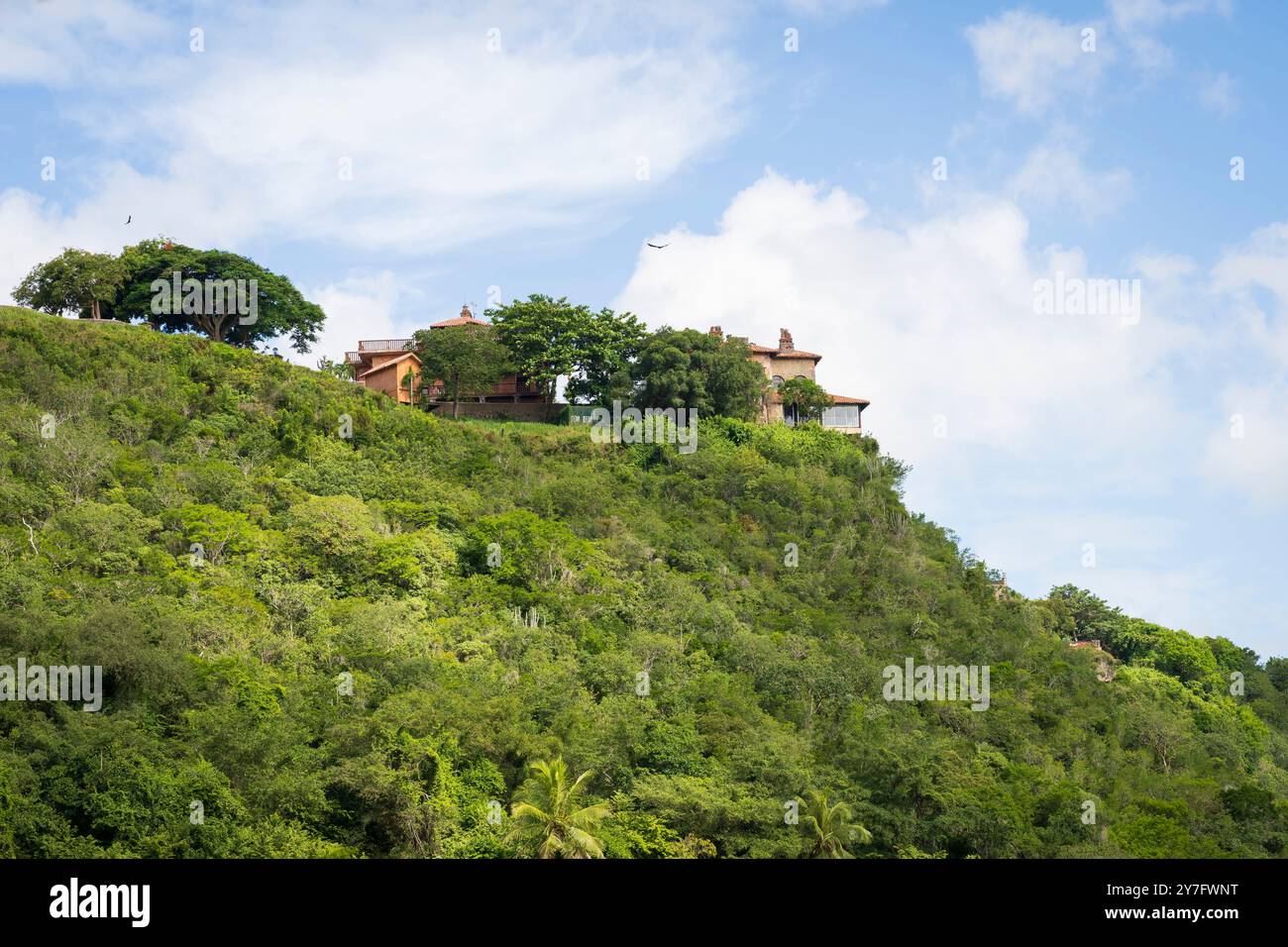 View of Altos de Chavón a tourist attraction, a re-creation of a 16th ...