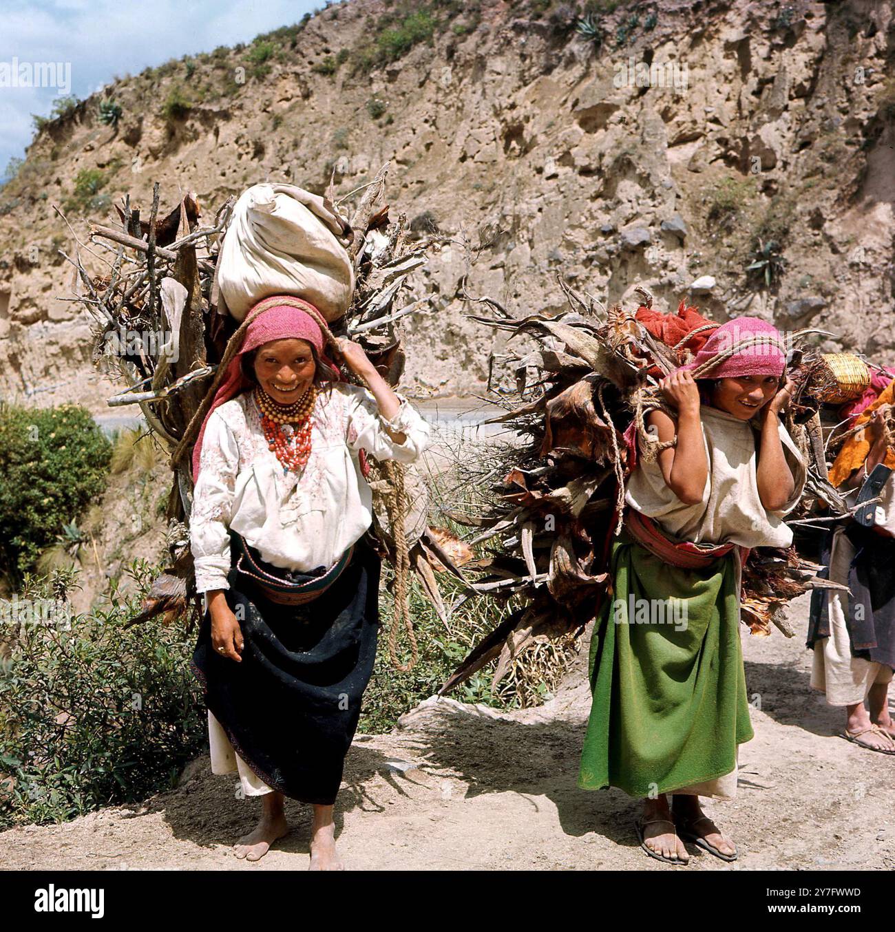 Quito Calderon Indians in Ecuador Stock Photo - Alamy