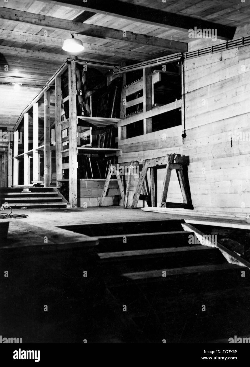 Nazi War Loot In the salt mines of Altaussee Stock Photo - Alamy