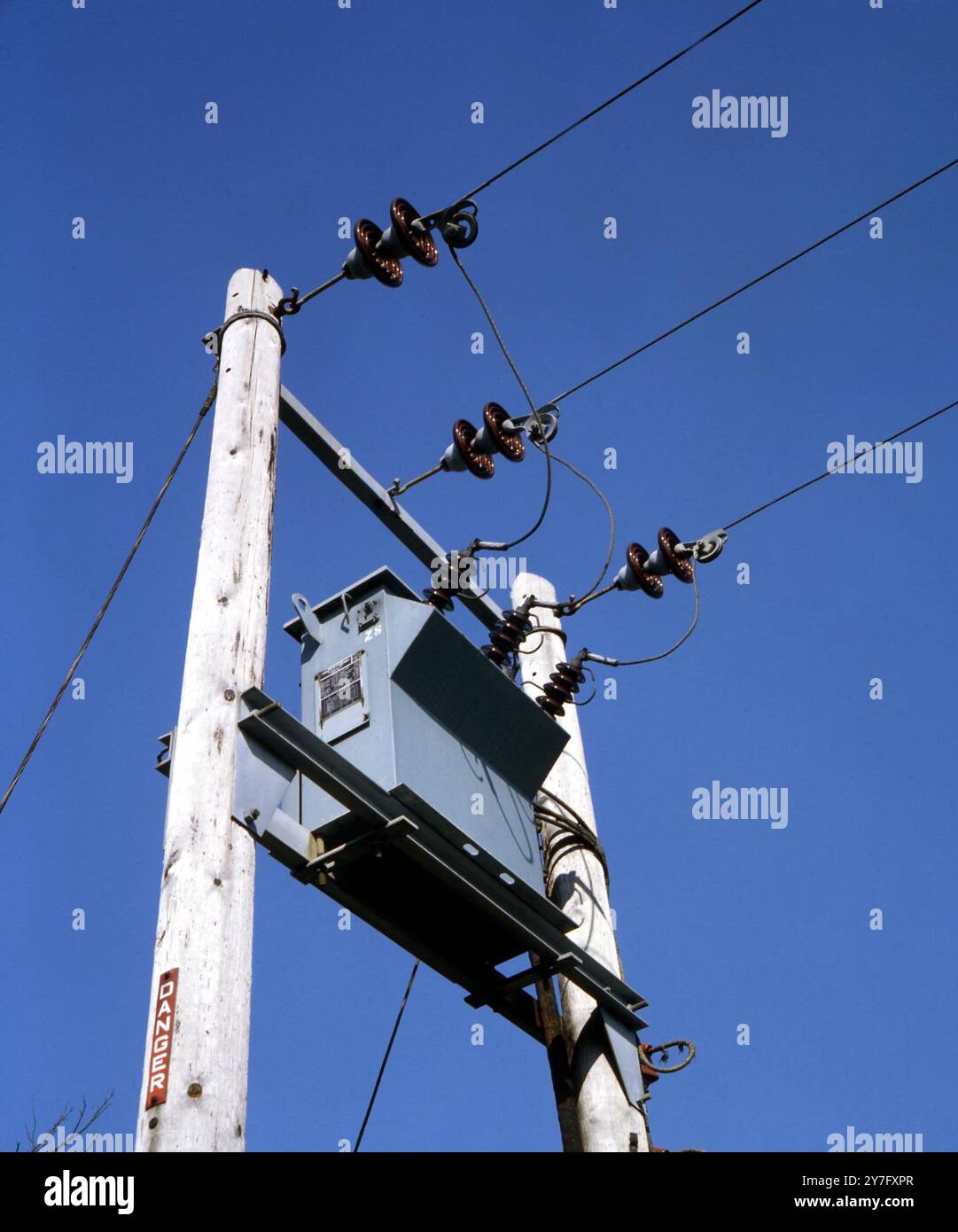 Rural Electrification - Distribution Transformer (Bucks Stock Photo - Alamy