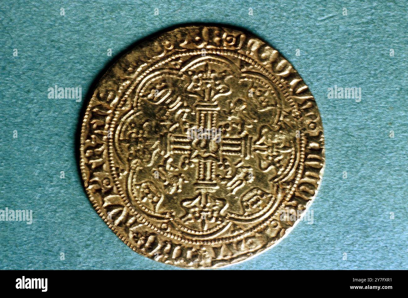 Edward IV Gold Noble Stock Photo - Alamy
