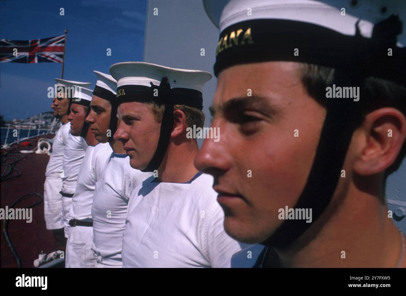 British Naval Ratings Stock Photo - Alamy