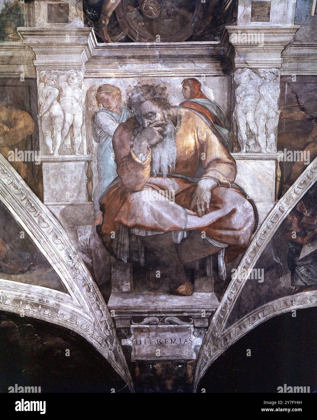 Jeremiah Artist Buonarroti, Michelangelo (1475-1564) Location Vatican ...