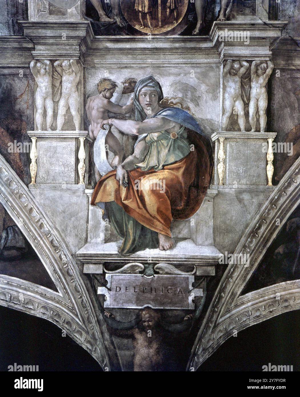 Sibyl - Delphica Artist Buonarroti, Michelangelo (1475-1564) Location ...