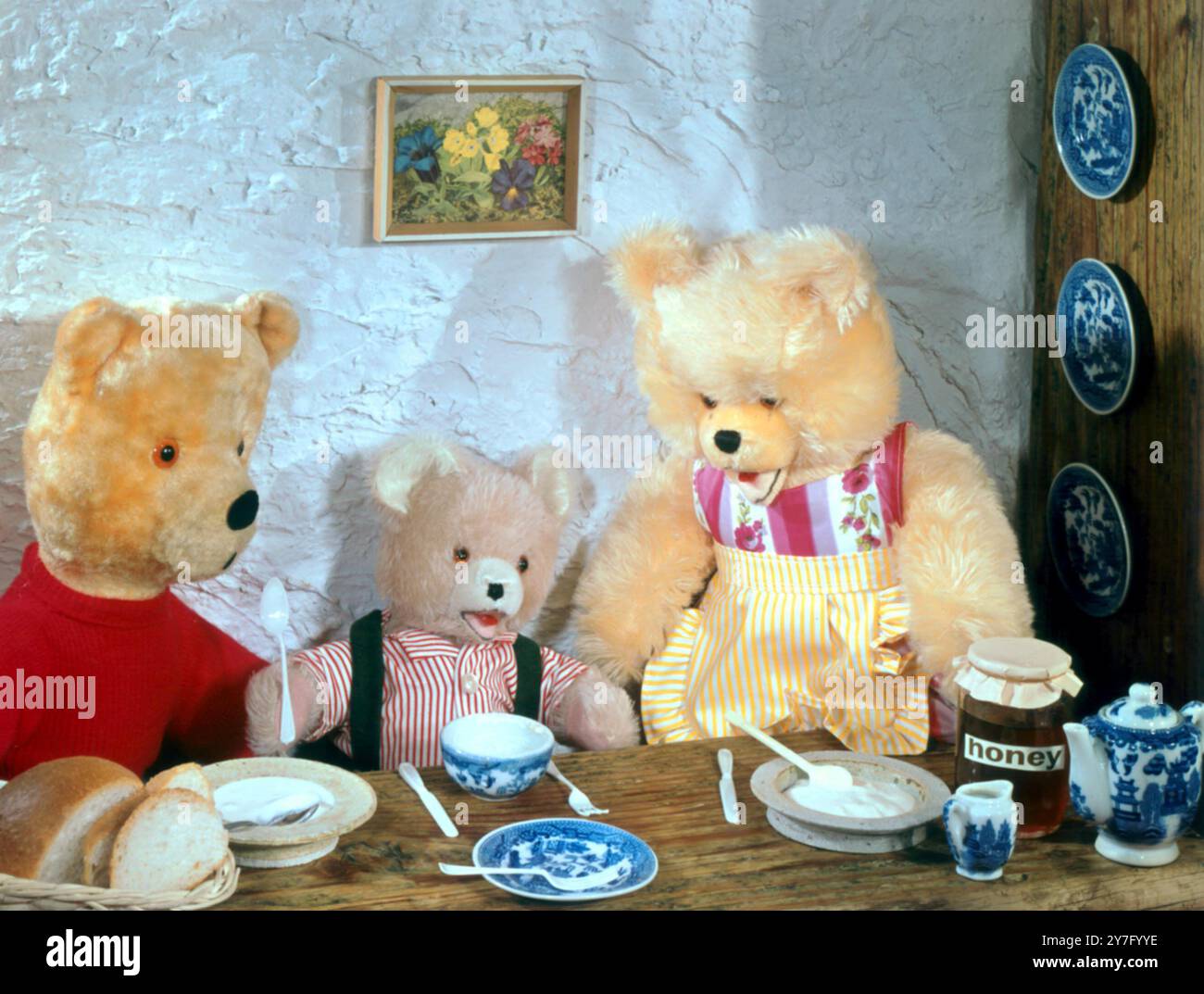 Teddy Bear scene Stock Photo - Alamy