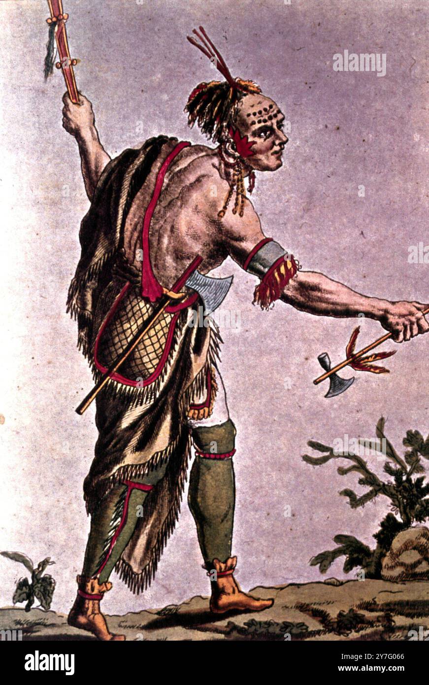 Painting - "Red Indian Stock Photo - Alamy