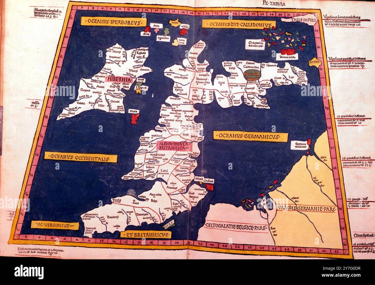 Map of Britain Stock Photo - Alamy