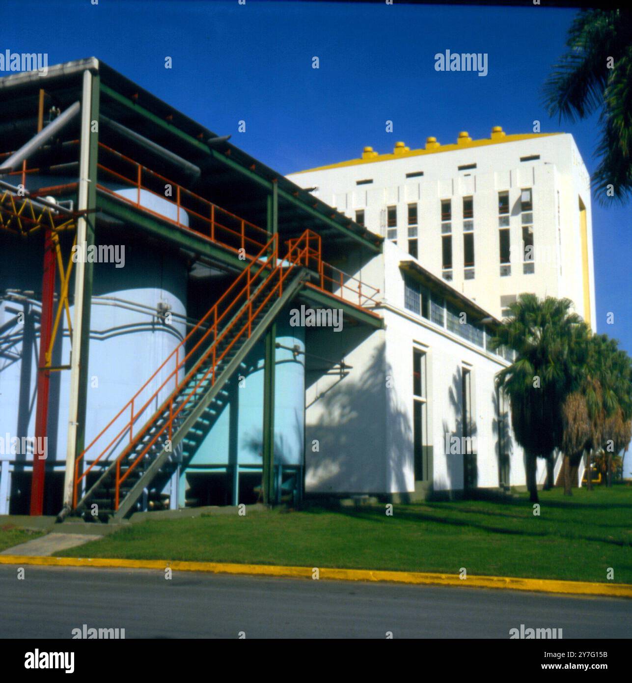 Puerto Rico. Catano.The Bacardi Rum Distillery Stock Photo - Alamy