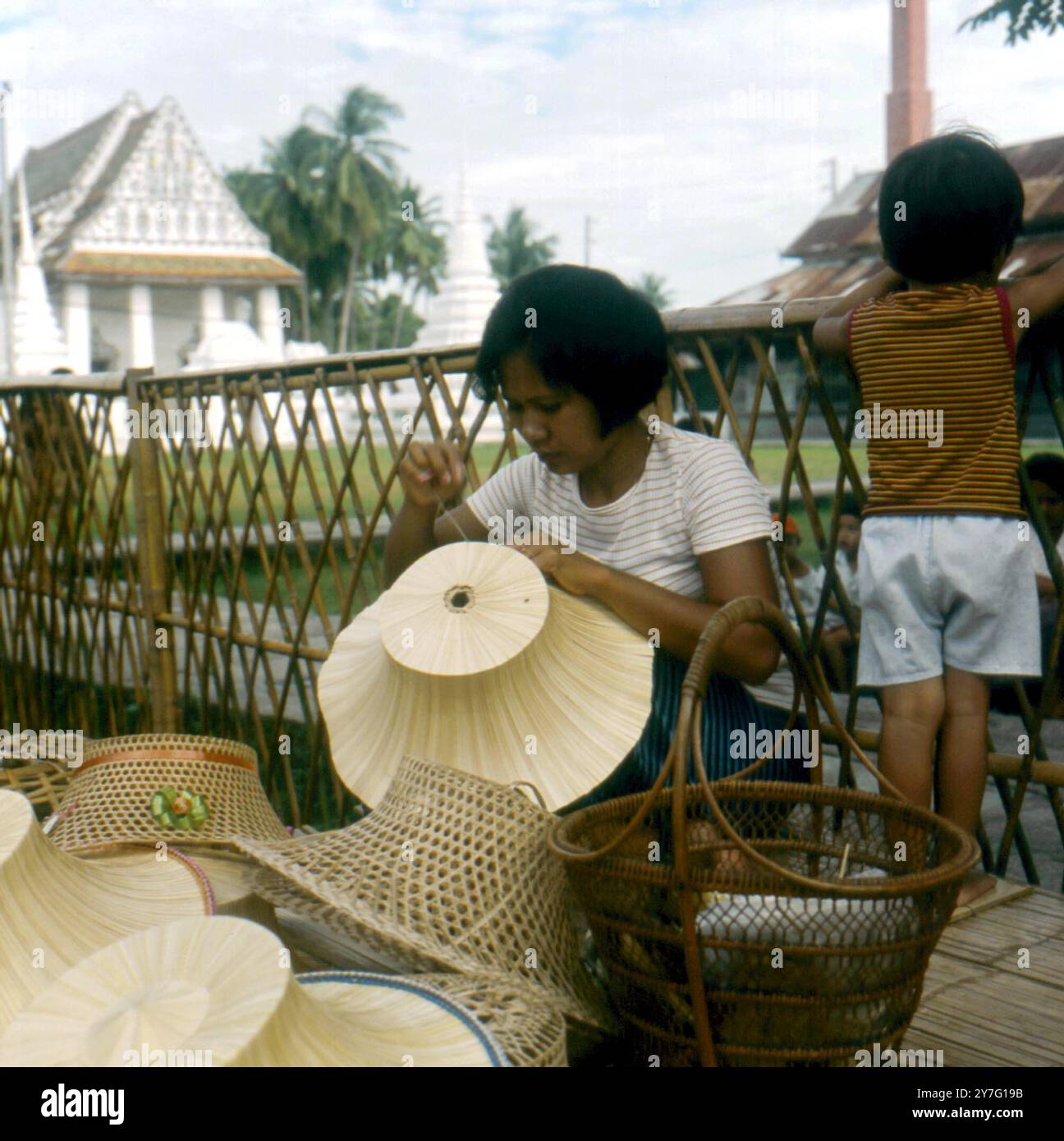 Thailand Bangkok local craft Stock Photo - Alamy