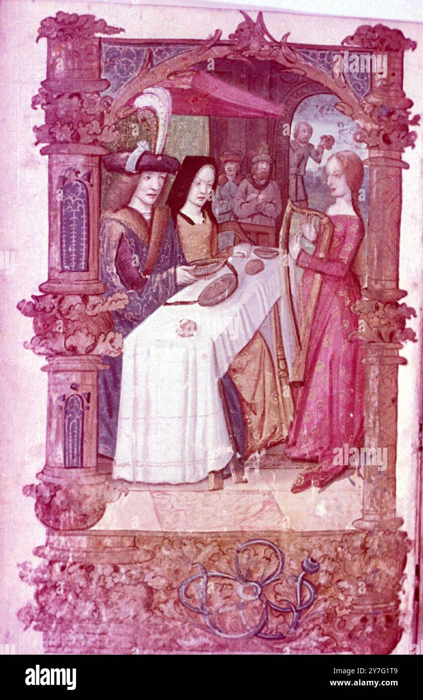 15th century flemish manscript on food and feasting in the Bodleian ...